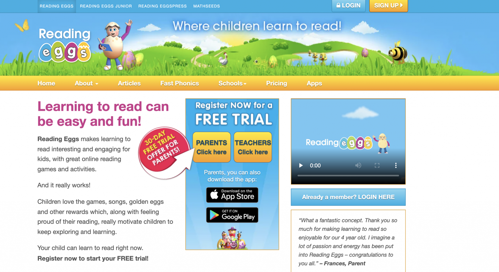 Reading Eggs Learning To Read For Kids Review Reading Eggs Learning To Read For Kids Review